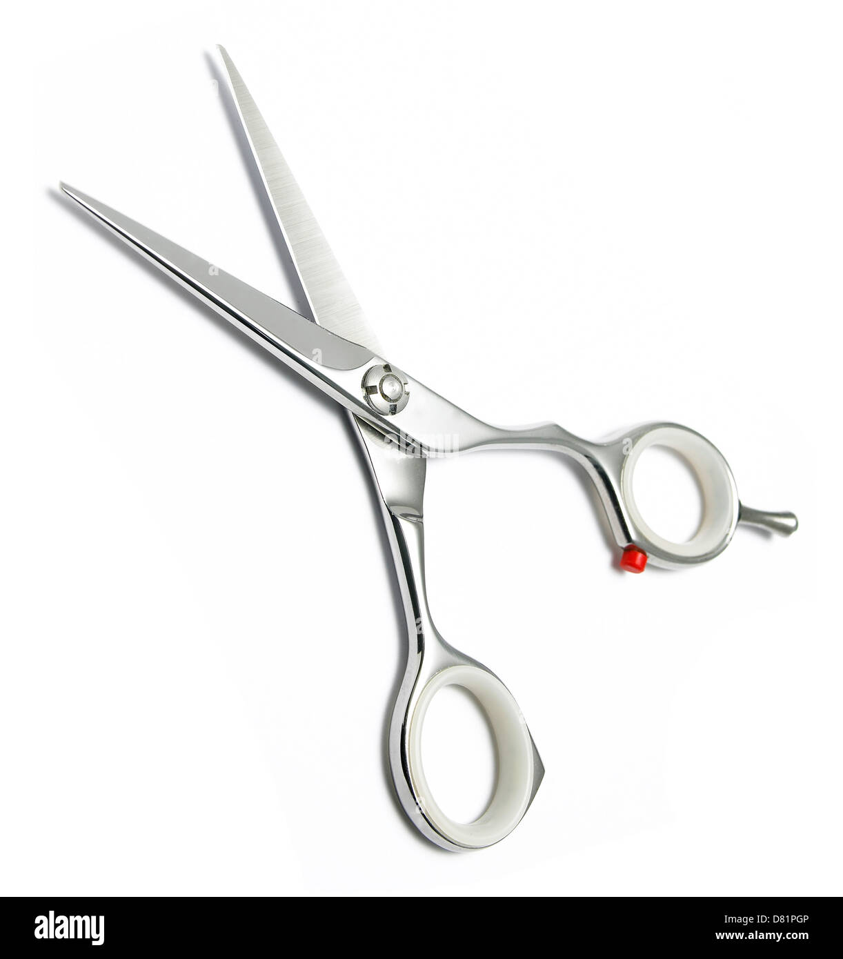Silver scissors hi-res stock photography and images - Alamy