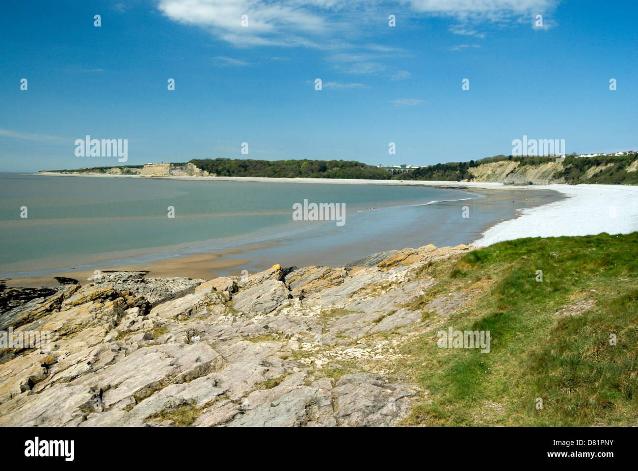 Porthkerry barry sunny hi-res stock photography and images - Alamy