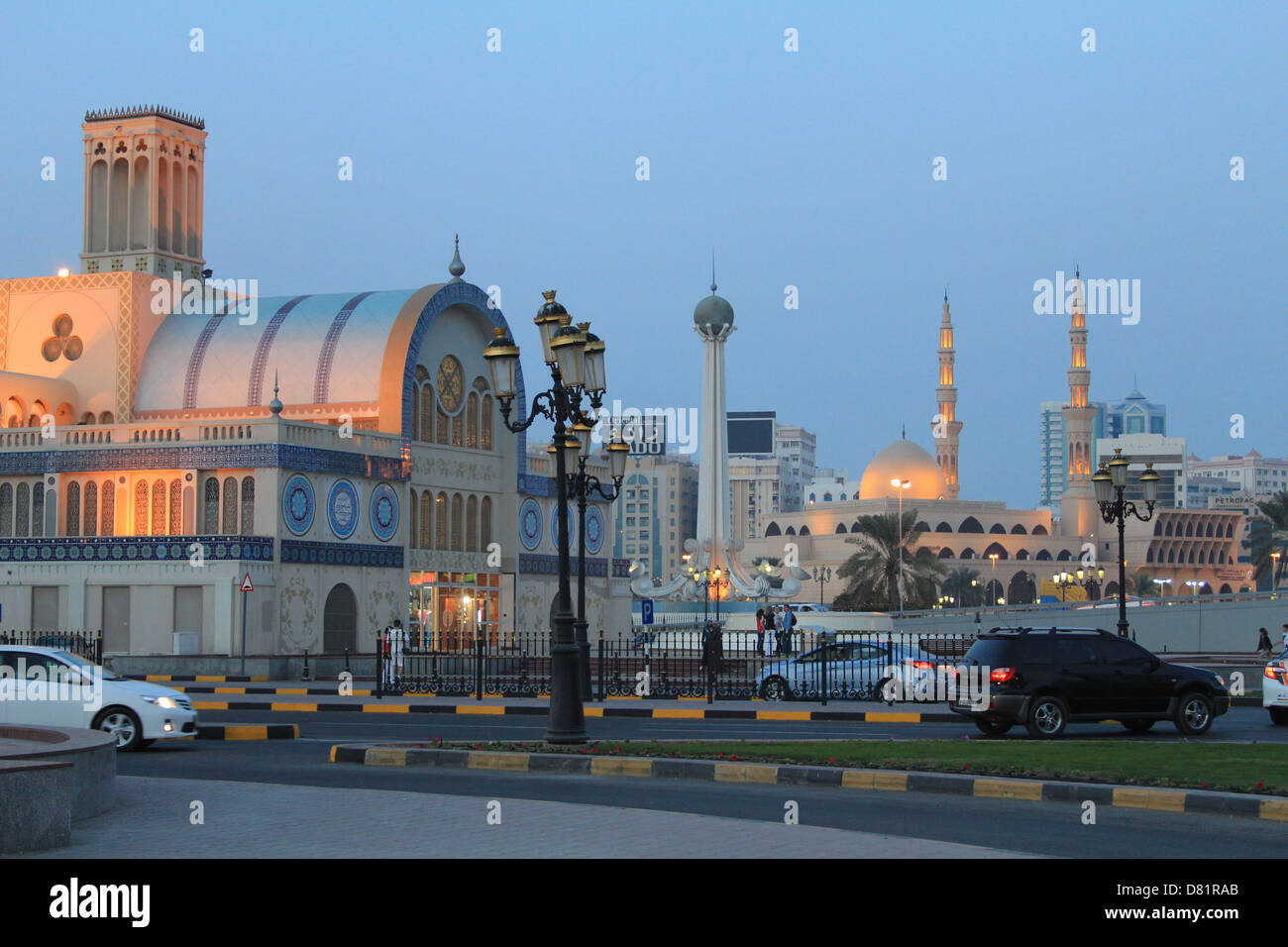 The Blue Souk in Sharjah, UAE Stock Photo - Alamy