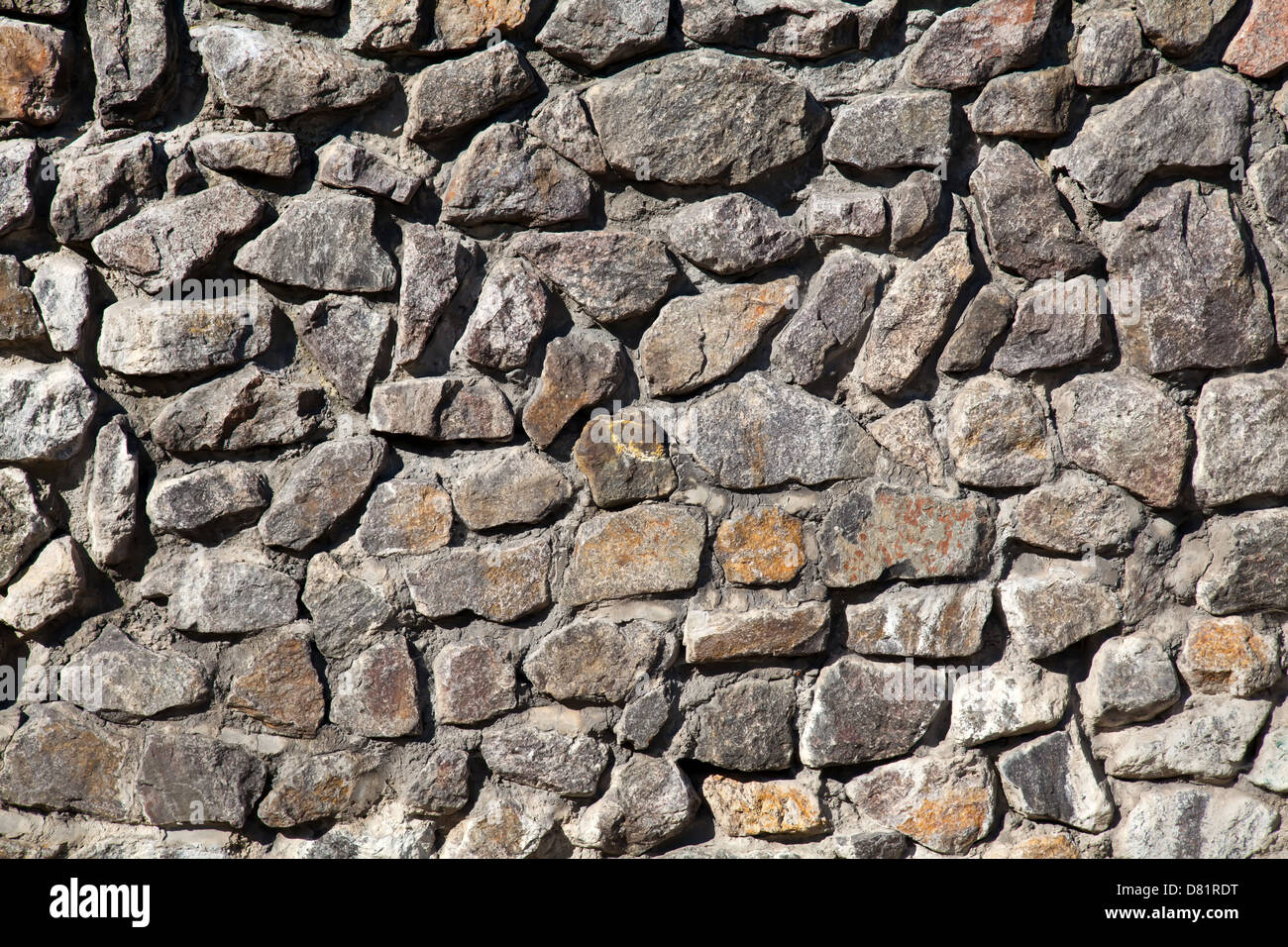 Old gray granite stone wall background Stock Photo - Alamy