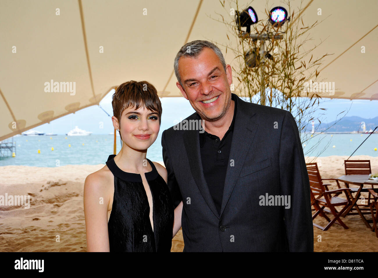 Cannes, France. May 16, 2013. Sami Gayle and Danny Huston attending the ...