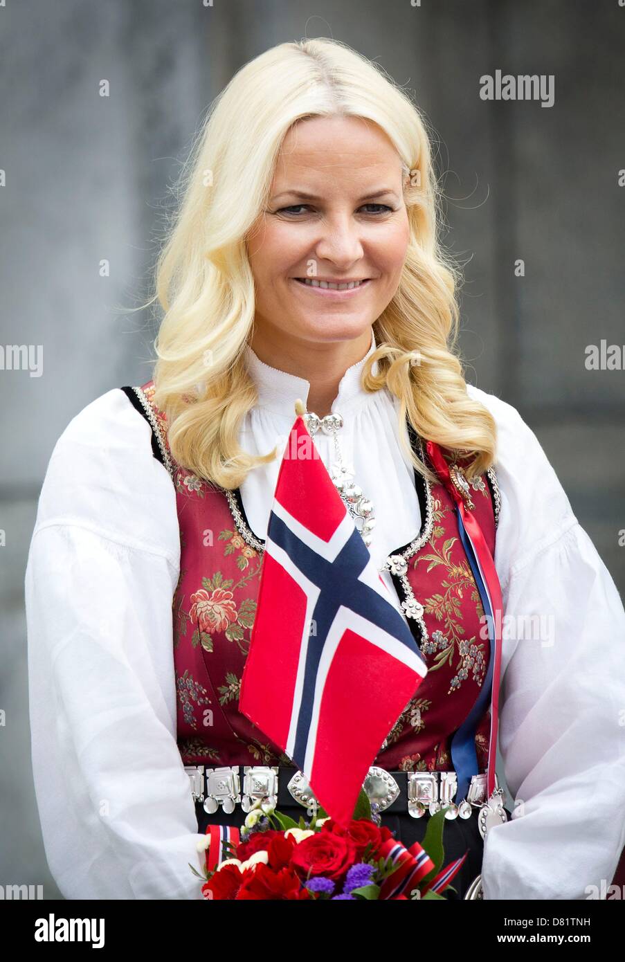 Crownprincess Mette-Marit celebrates the National Day at their ...