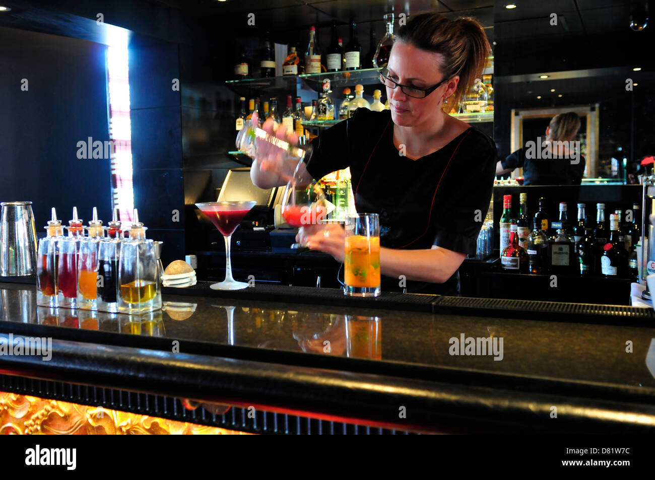 Barmaid uk hi-res stock photography and images - Alamy
