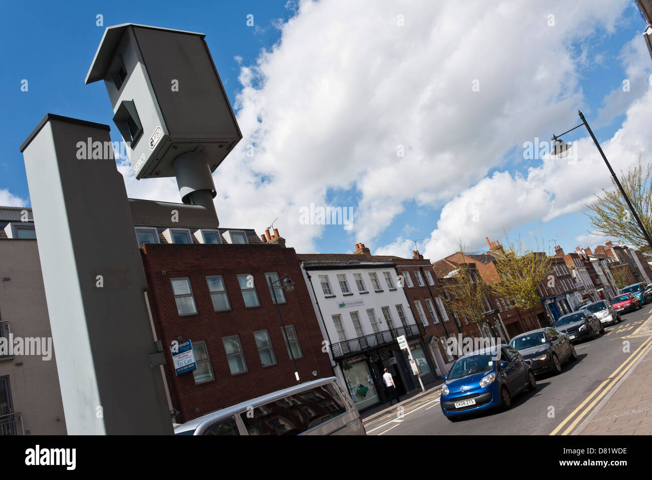 Traffic speed camera gatso road hi-res stock photography and images - Alamy