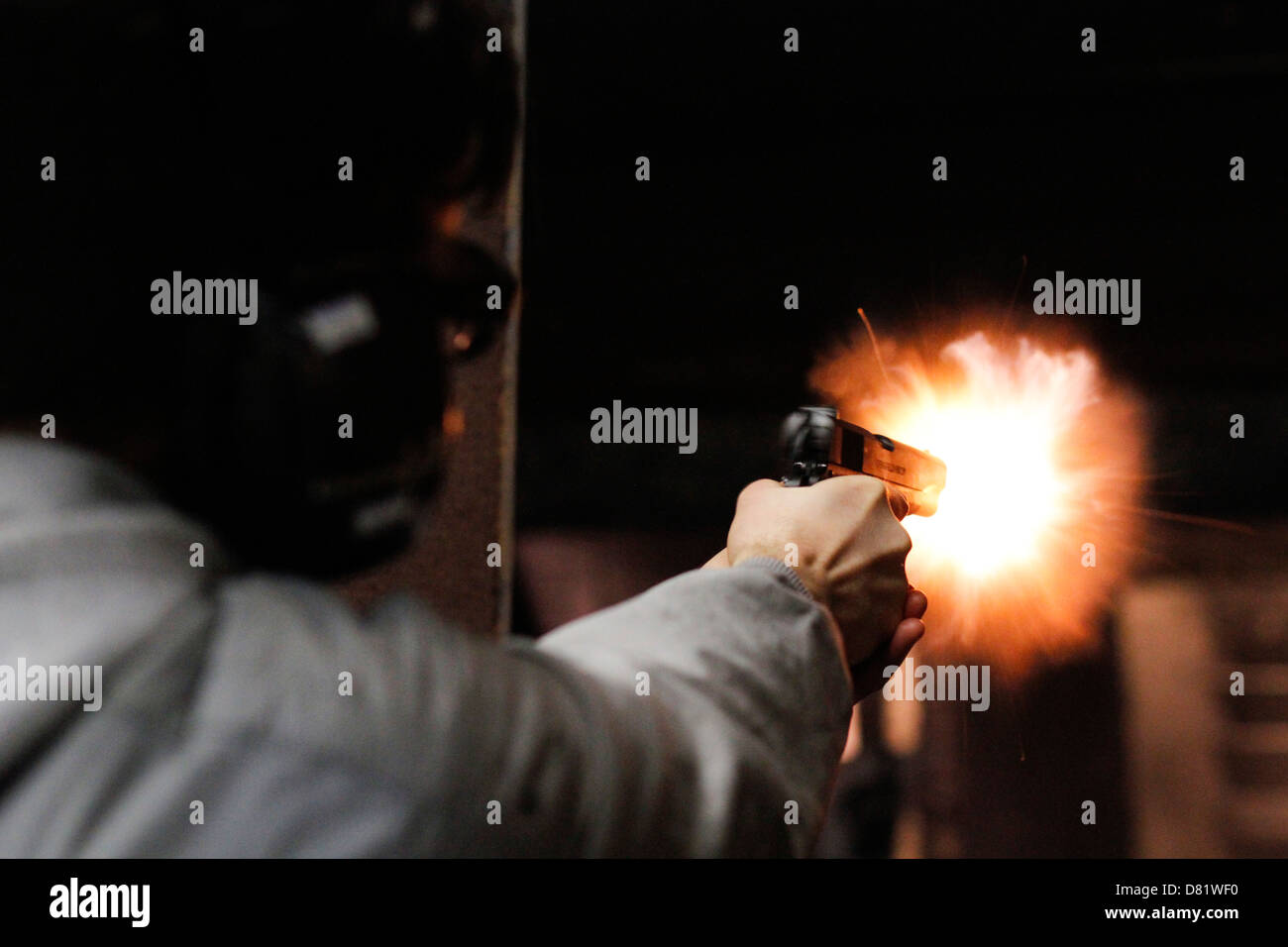 Machine Gun Muzzle Flash