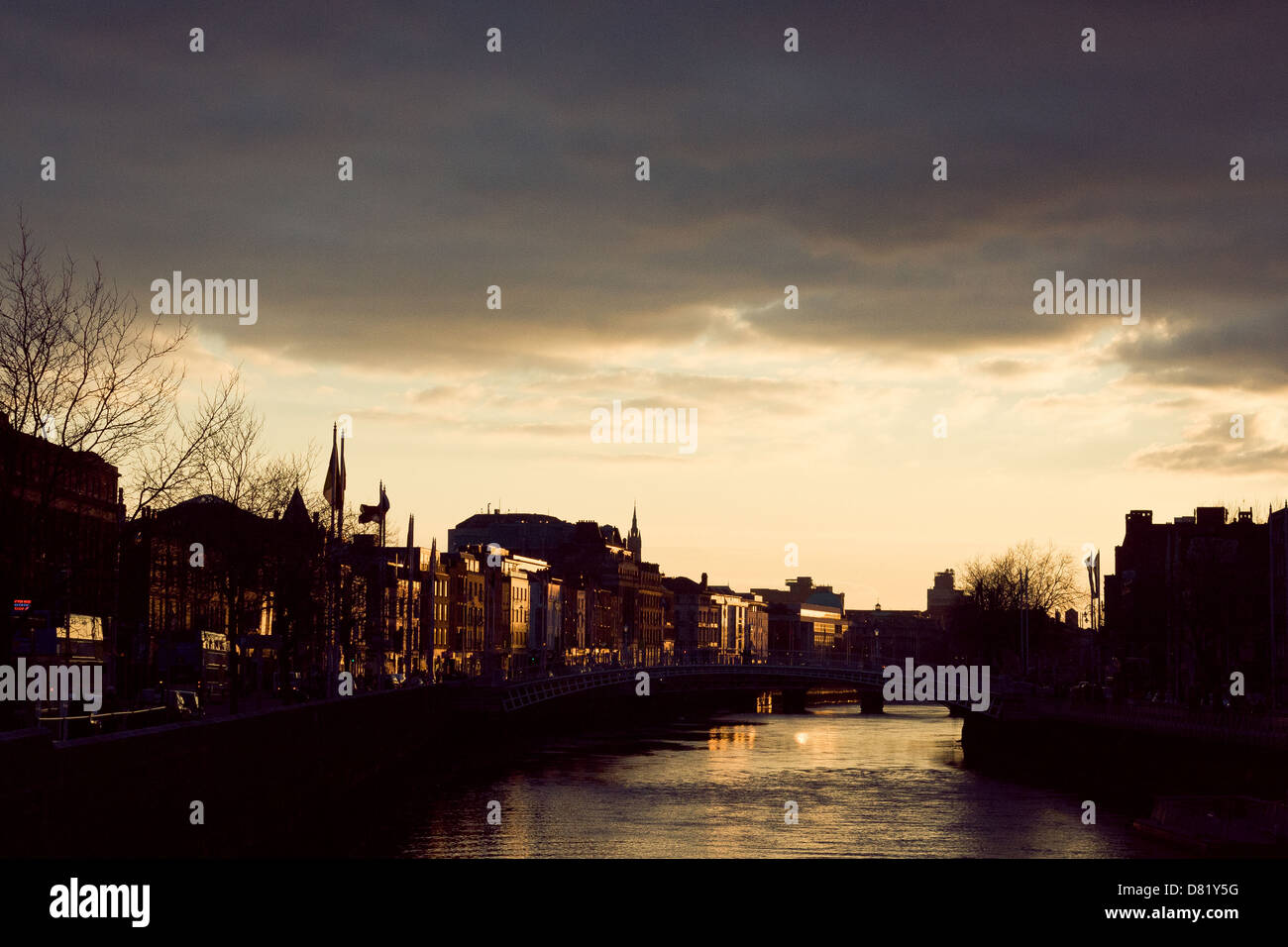 Dublin from the sky hi-res stock photography and images - Alamy