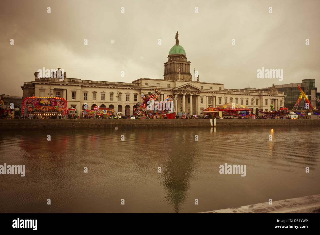 The Custom House in Dublin, Ireland Stock Photo - Alamy