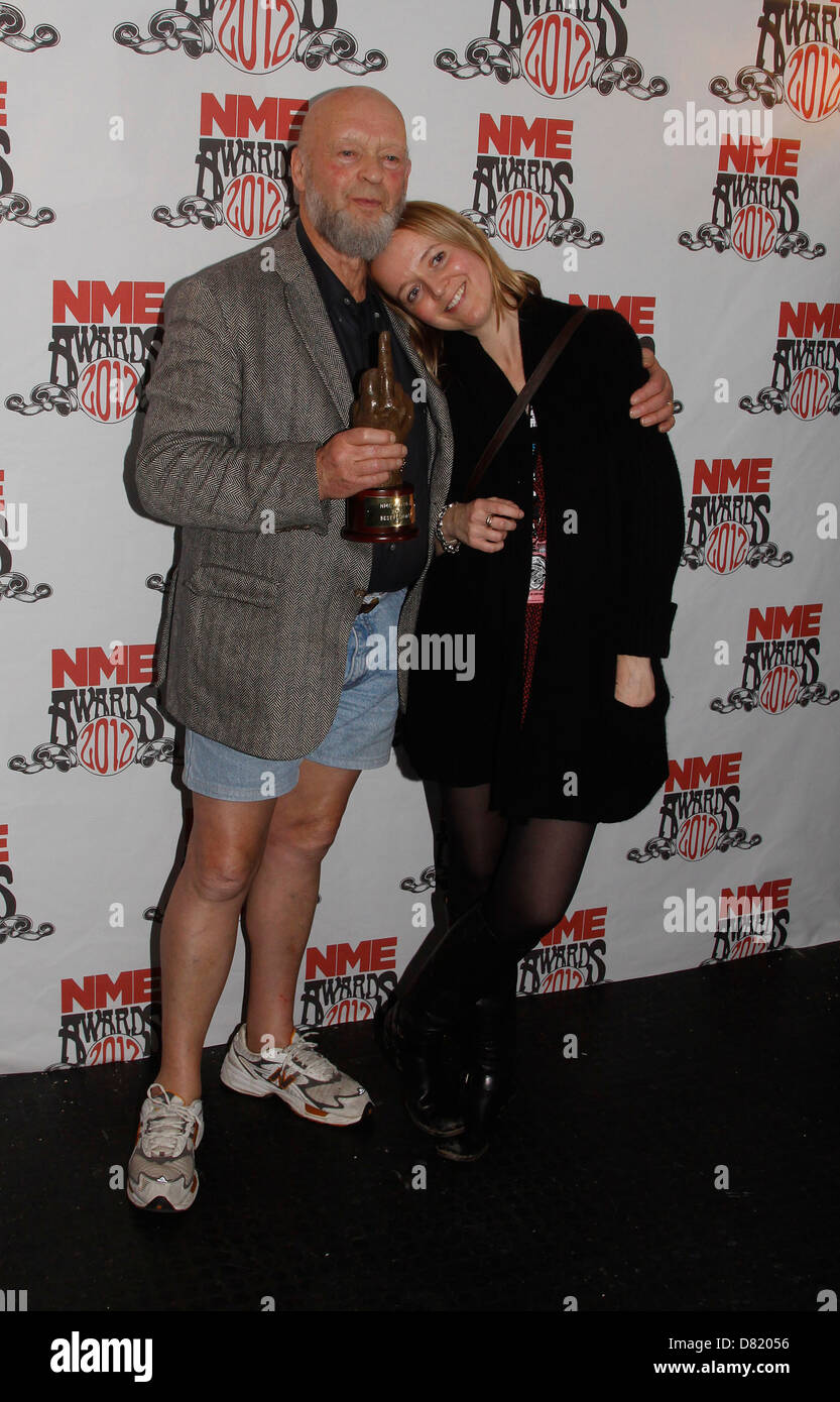 Michael Eavis The NME Awards 2012 held at The Brixton Academy - Press ...