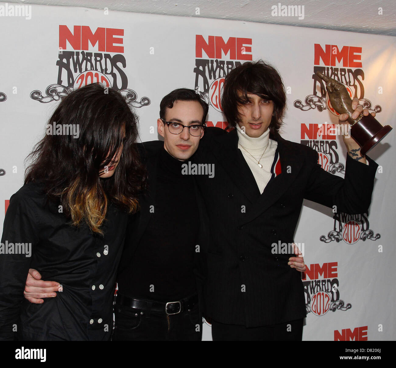 The Horrors The NME Awards 2012 held at The Brixton Academy - Press ...