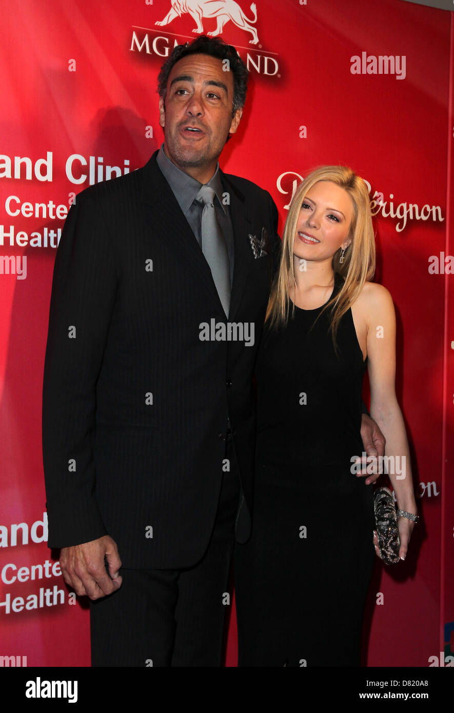 Brad Garrett and guest 'Keep Memory Alive' Gala held at the MGM Grand ...