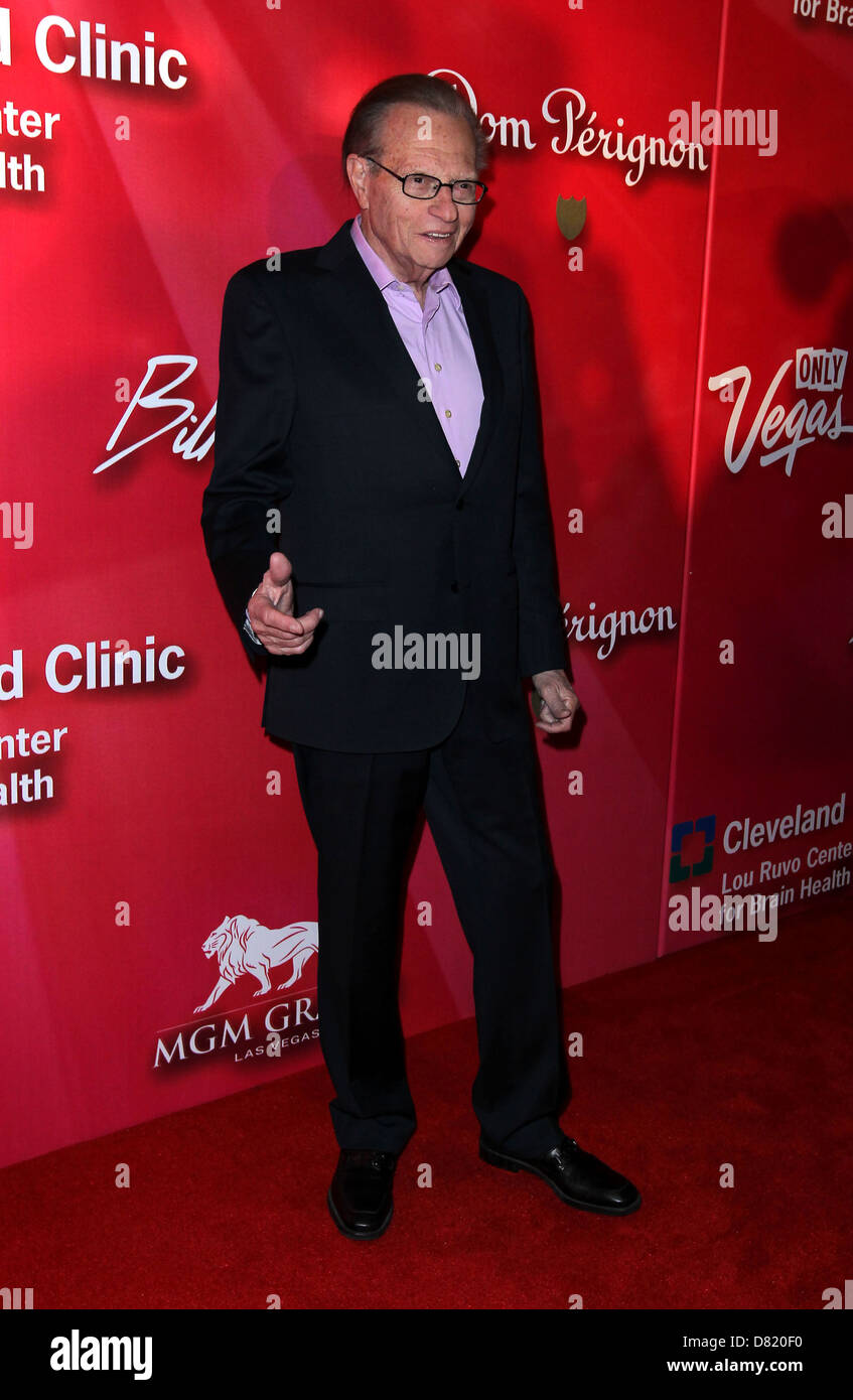 Larry King 'Keep Memory Alive' Gala held at the MGM Grand Garden Arena ...