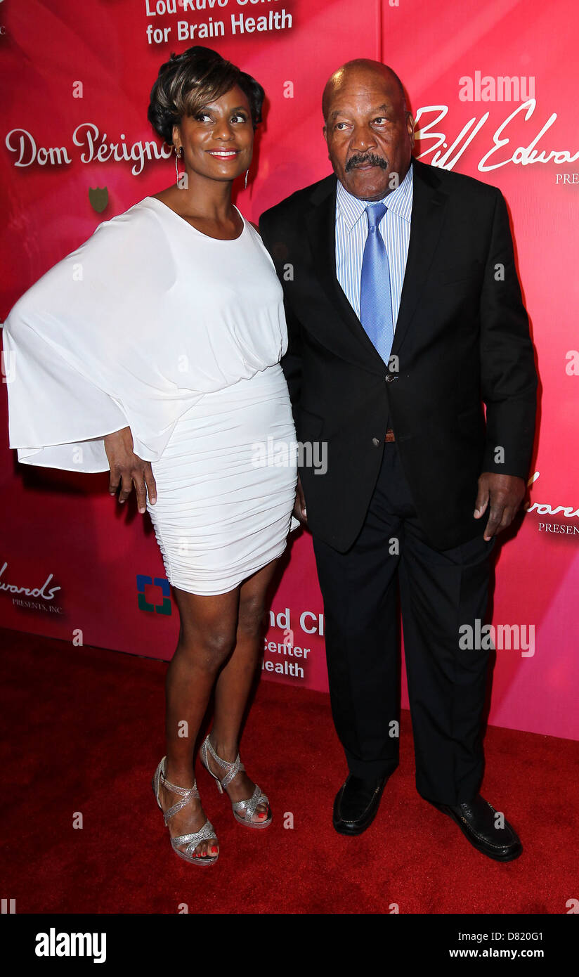 Jim Brown and guest 'Keep Memory Alive' Gala held at the MGM Grand ...
