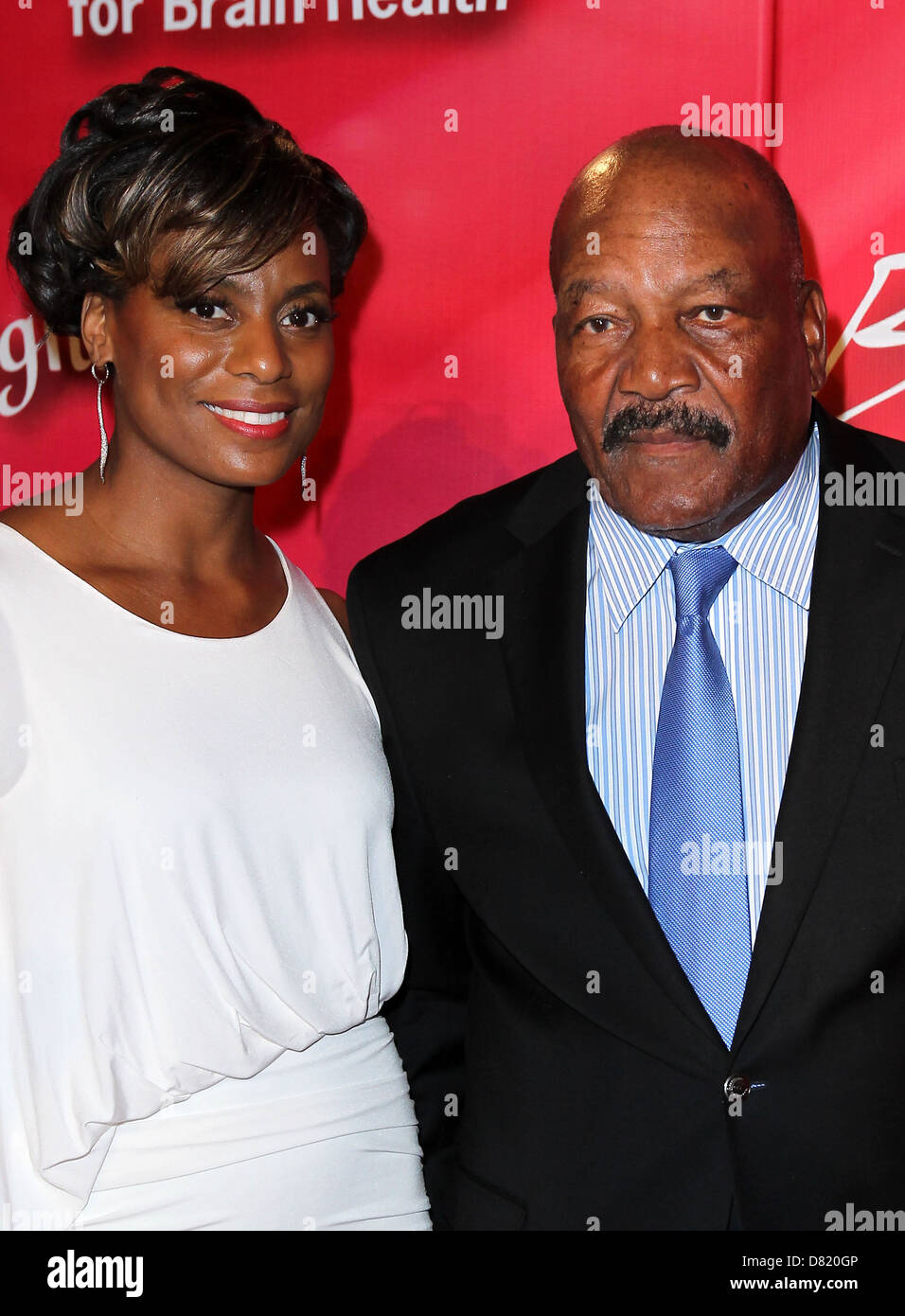 Jim Brown and guest 'Keep Memory Alive' Gala held at the MGM Grand ...
