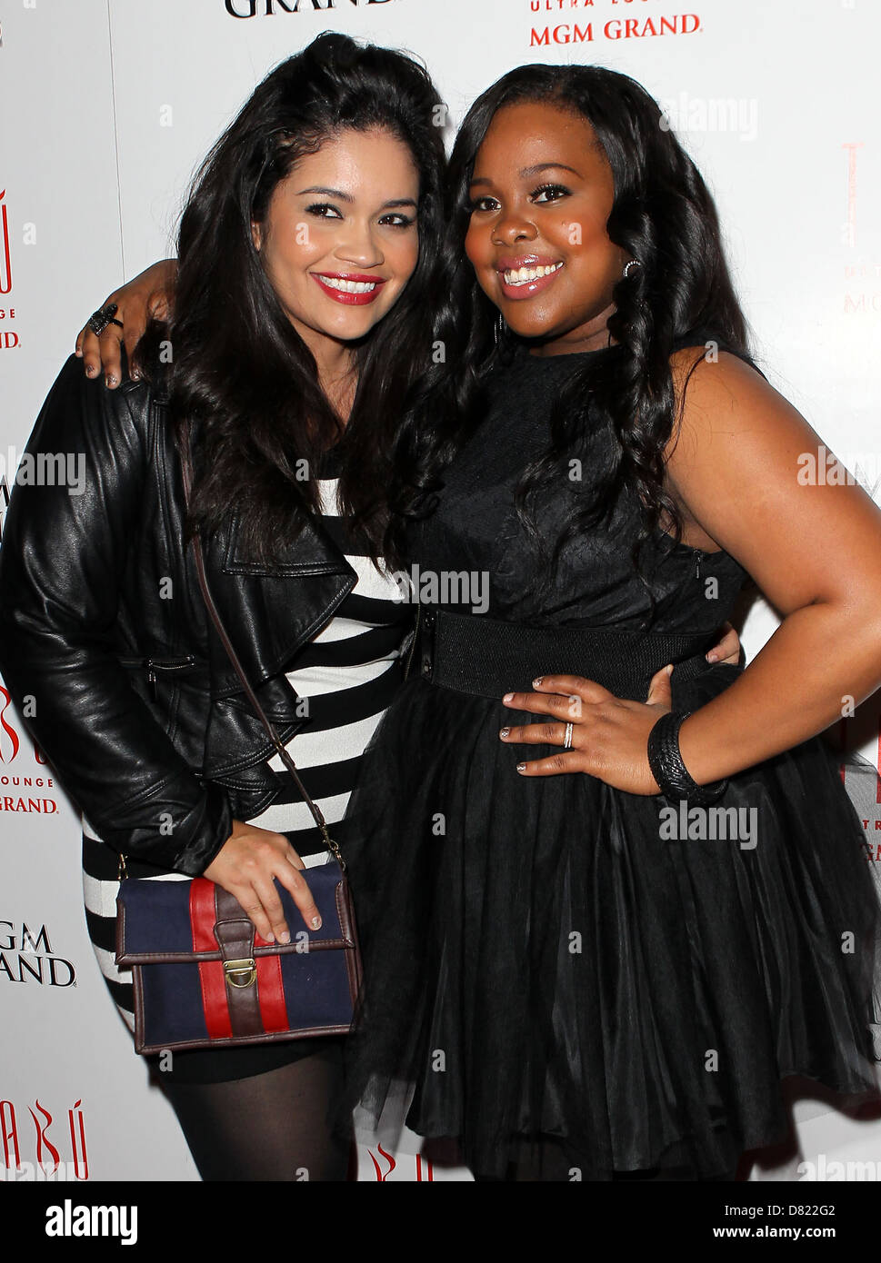 Amber Riley and Guest Amber Riley celebrates her 26th Birthday at TABU ...