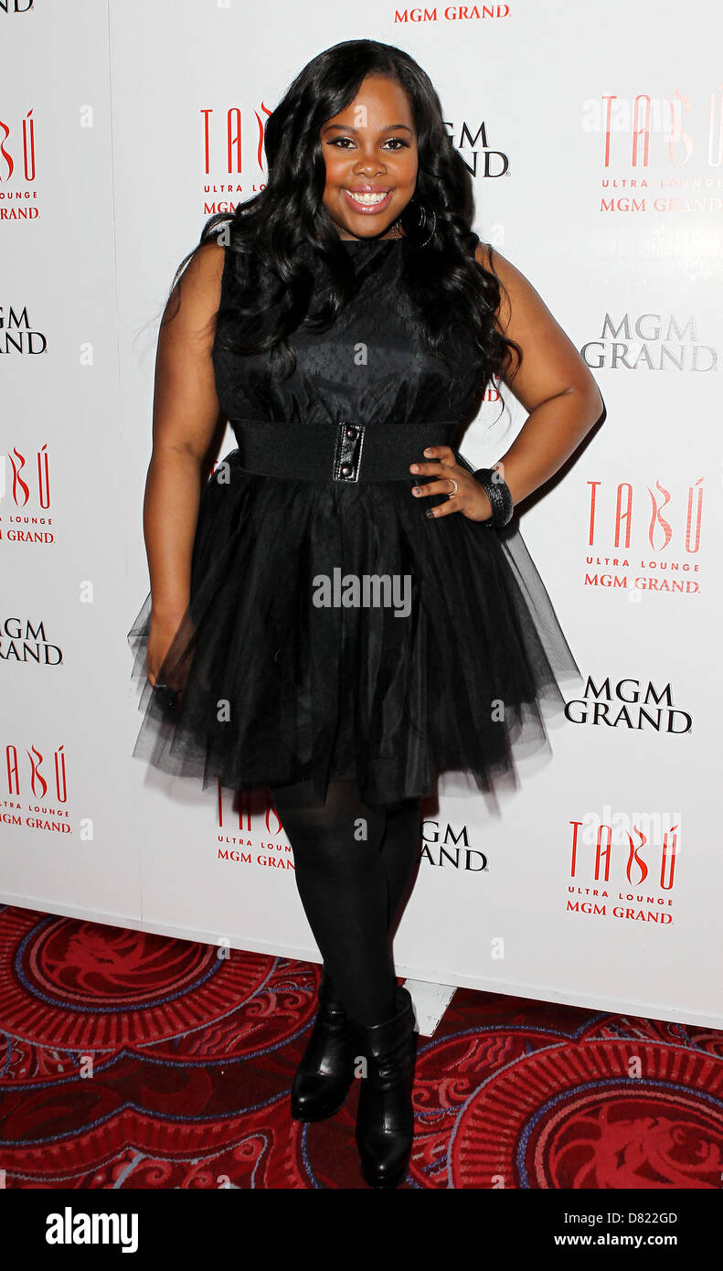 Amber Riley Amber Riley celebrates her 26th Birthday at TABU Ultra ...
