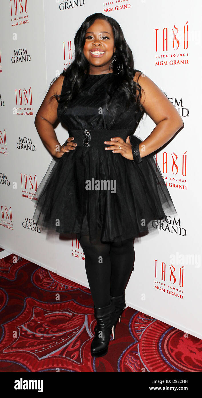 Amber Riley Amber Riley celebrates her 26th Birthday at TABU Ultra ...