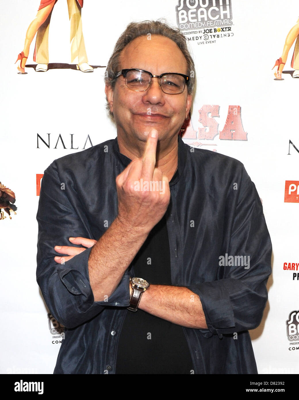 Lewis Black The premier of "Casa de Mi Padre" at the Colony Theater ...