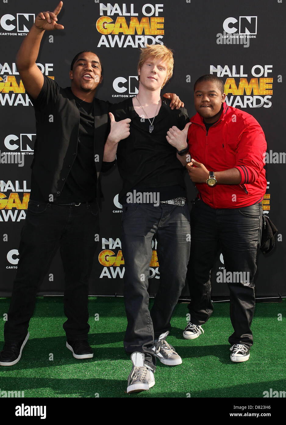 Christopher Massey, Adam Hicks, and Kyle Massey 2012 Cartoon Network ...