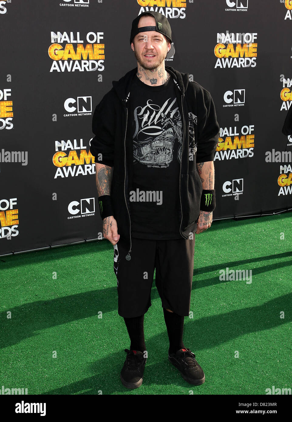 Rick Thorne 2012 Cartoon Network Hall of Game Awards at Barker Hangar ...