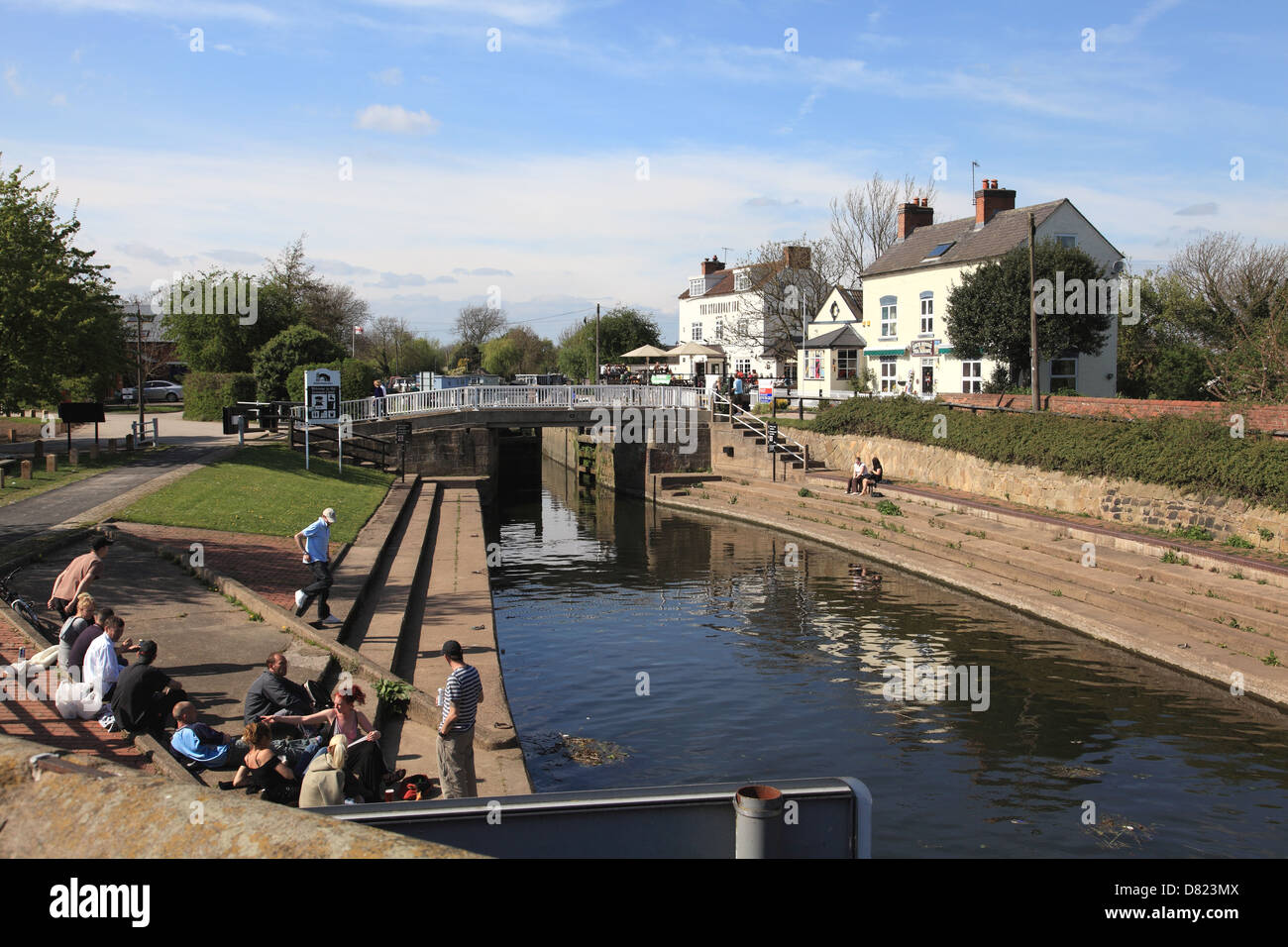 Trent lock river canal erewash hi-res stock photography and images - Alamy
