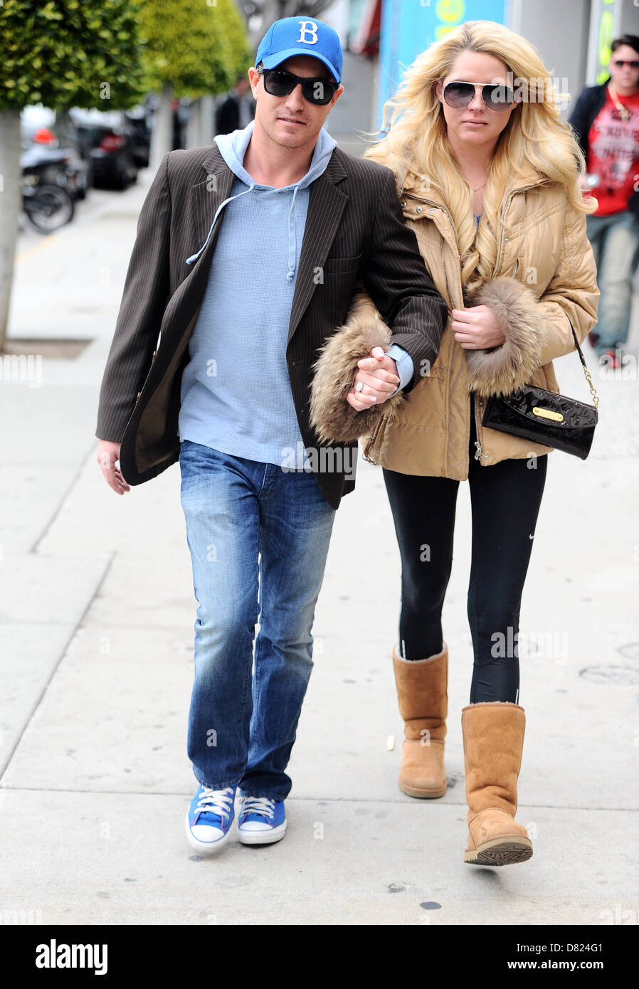 Actor Lane Garrison and his Playboy playmate girlfriend, Ashley ...