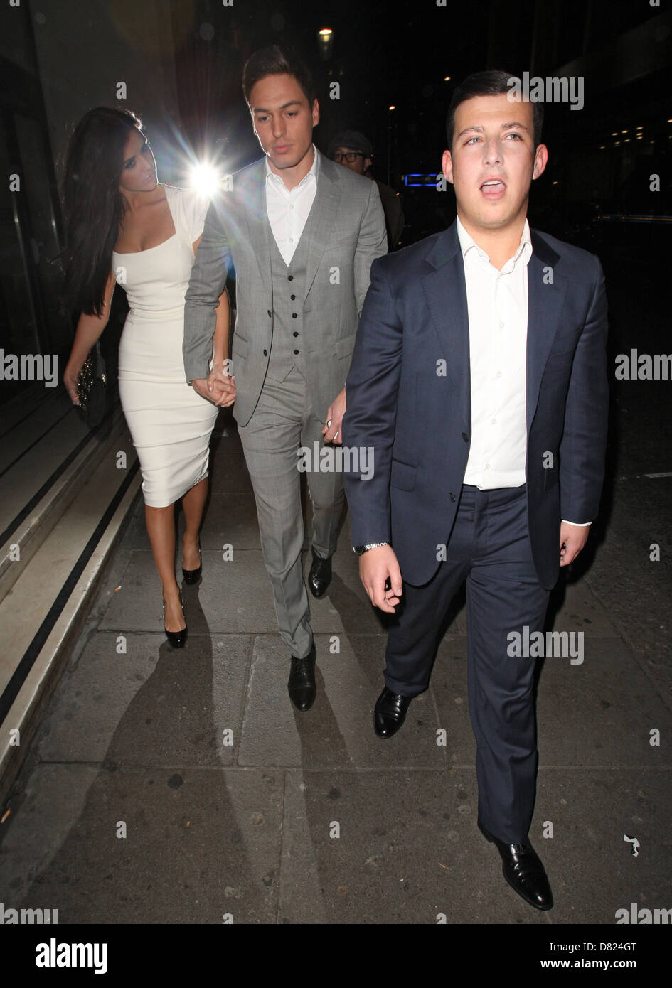 Lucy Mecklenburgh and Mario Falcone The Only Way Is Essex wrap party ...