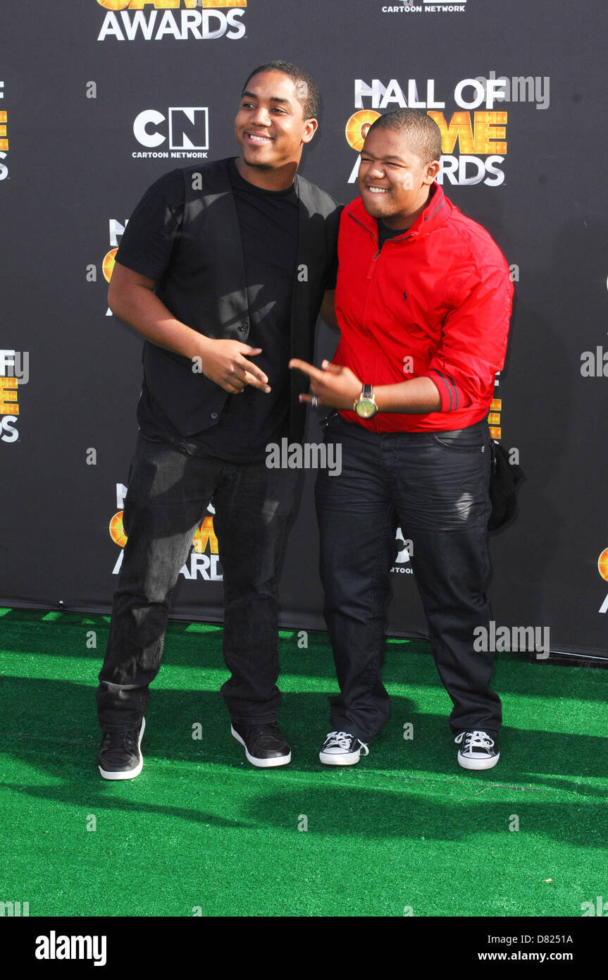 Chris Massey, Kyle Massey The 2012 Cartoon Network Hall of Game Awards ...