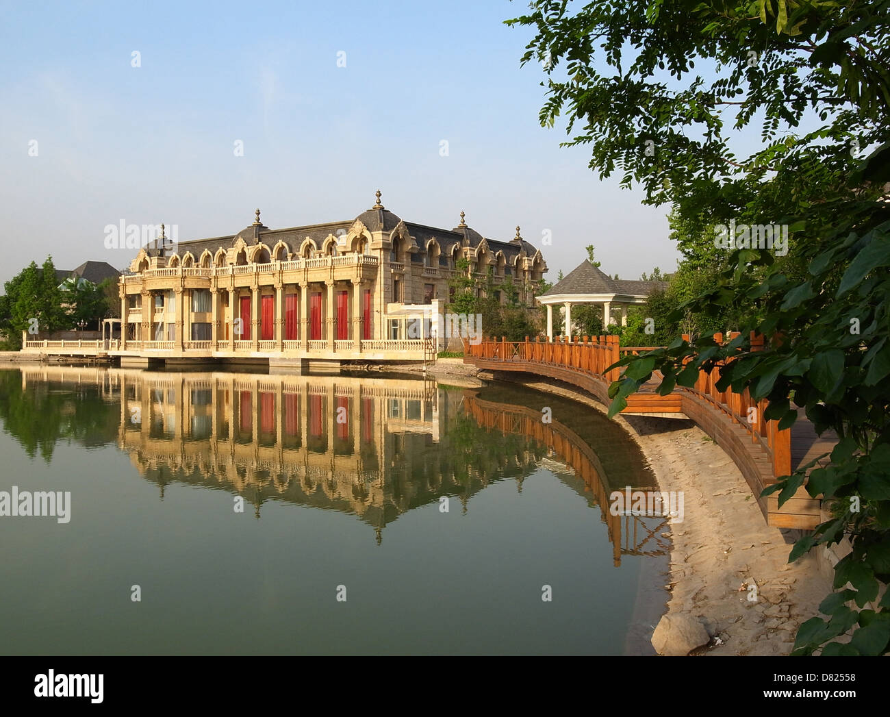 A resort on the outskirts of Beijing Stock Photo - Alamy
