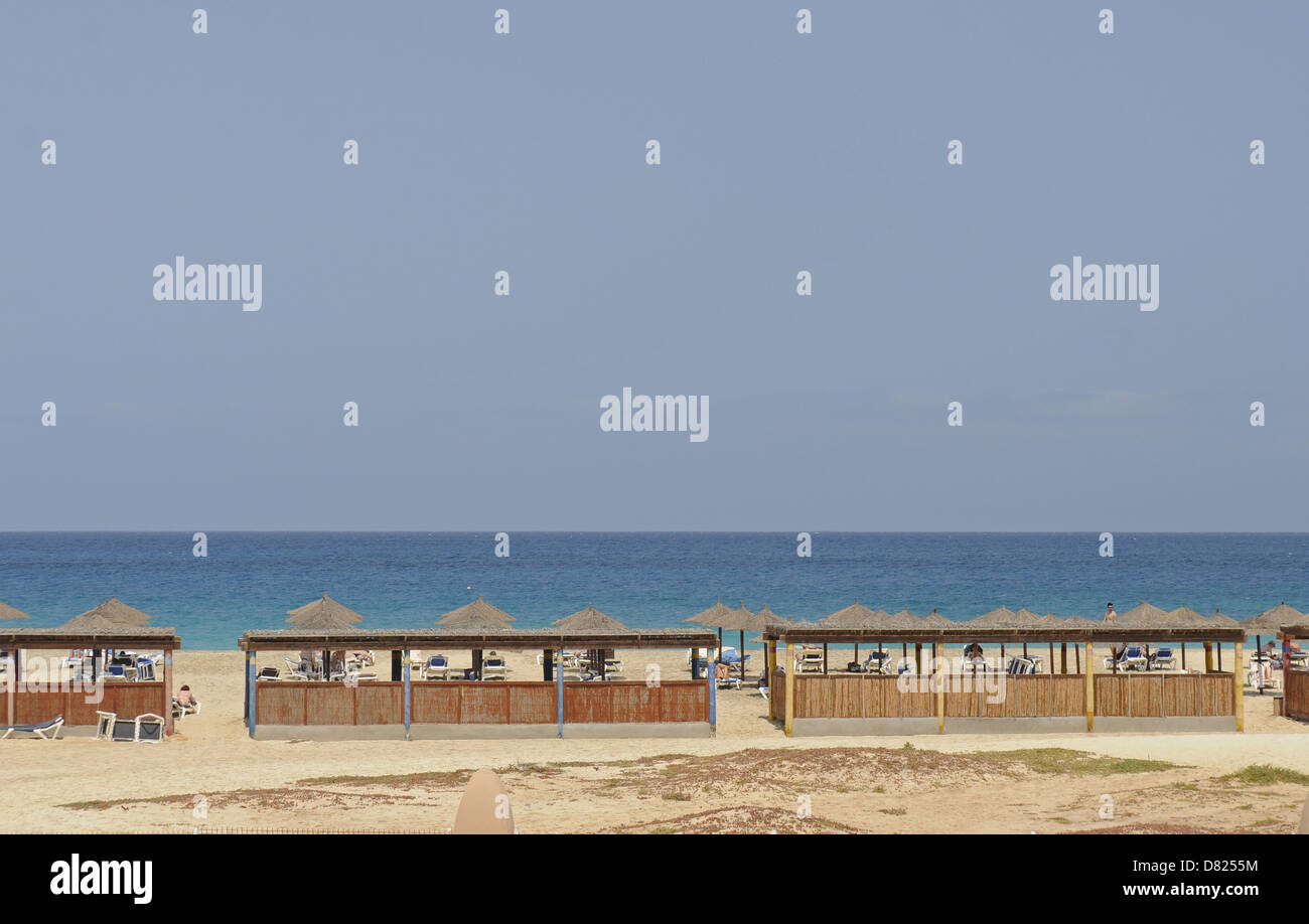 Ponta Preta beach Santa Maria Sal Cape Verde Stock Photo - Alamy