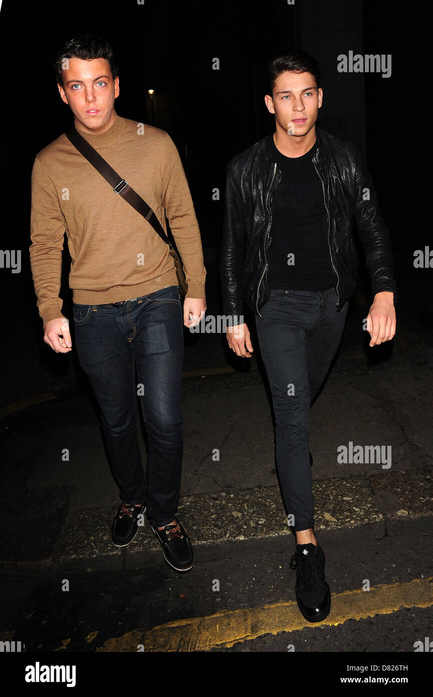 James Bennewith, aka Diags and Joey Essex at The Only Way is Essex Wrap ...