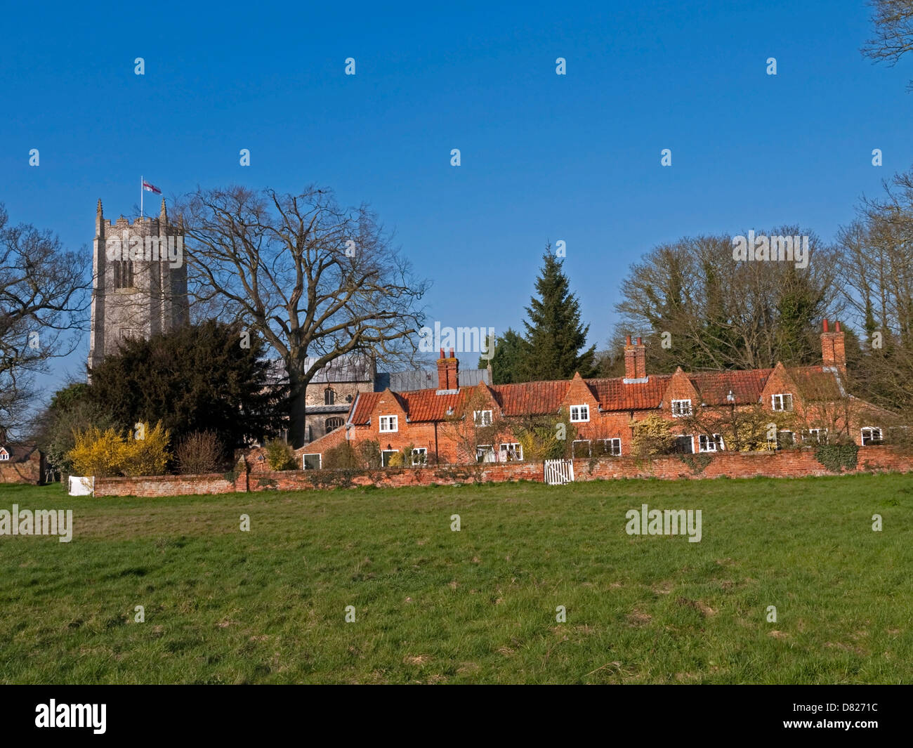 The village of Heydon, Norfolk, England Stock Photo - Alamy