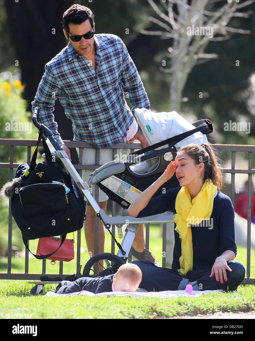 Jessica Alba and husband Cash Warren with new daughter Haven Warren ...