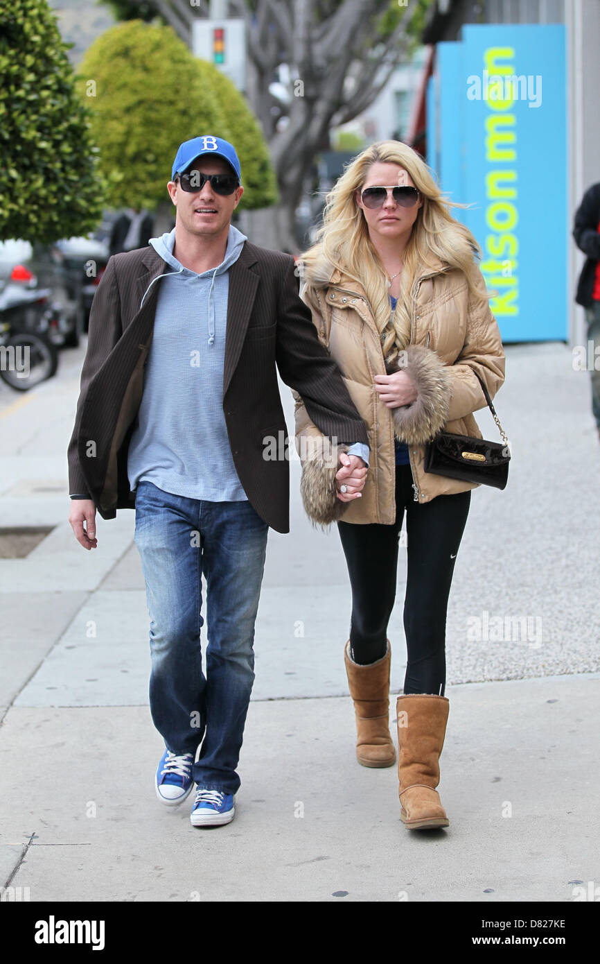 Actor Lane Garrison and his Playboy playmate girlfriend, Ashley ...