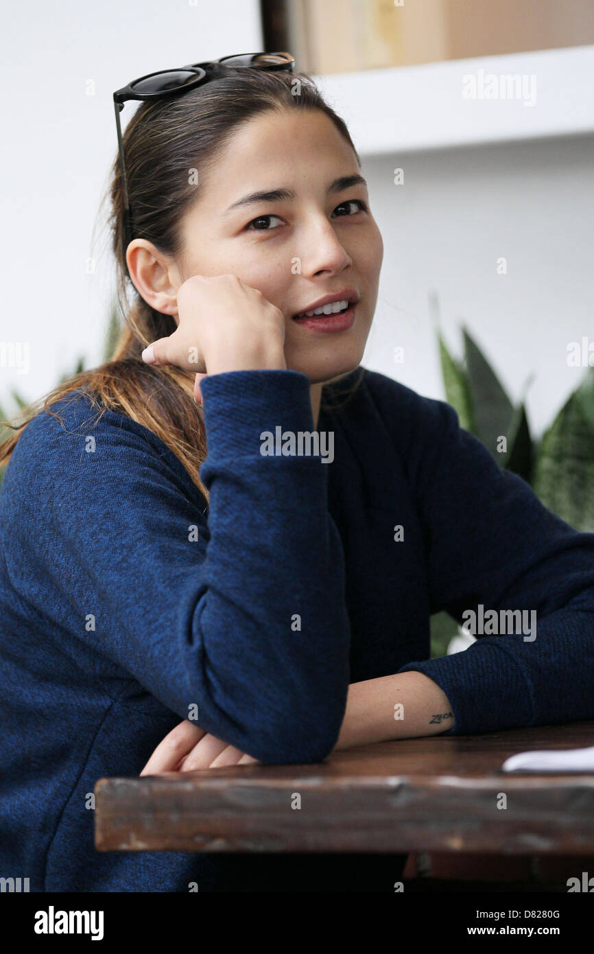 Sports Illustrated Swimsuit model Jessica Gomez has lunch at Fred Segal ...