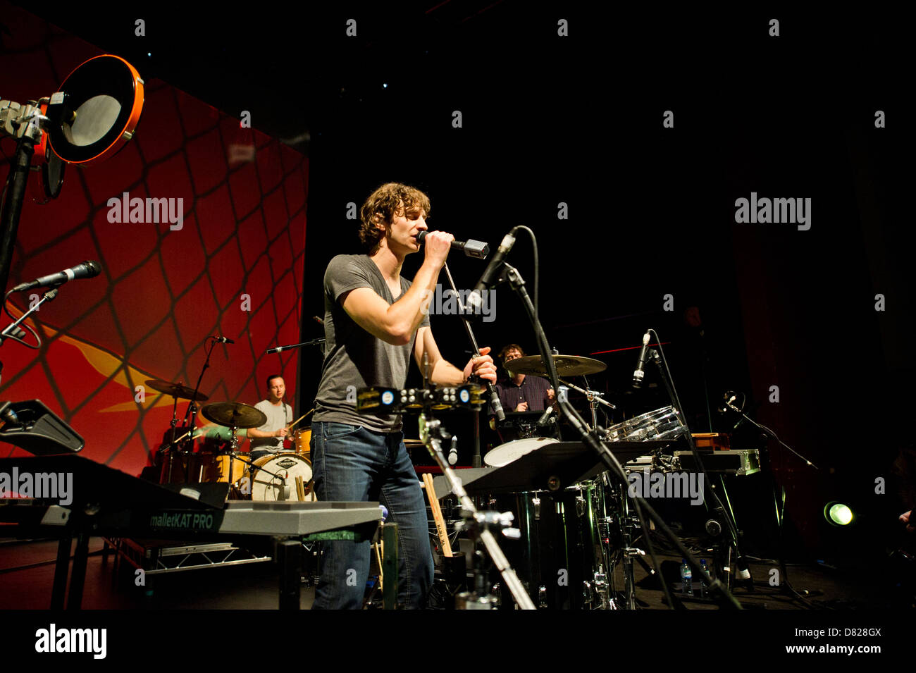 Gotye performing live at Shepherds Bush Empire London, England - 29.02. ...