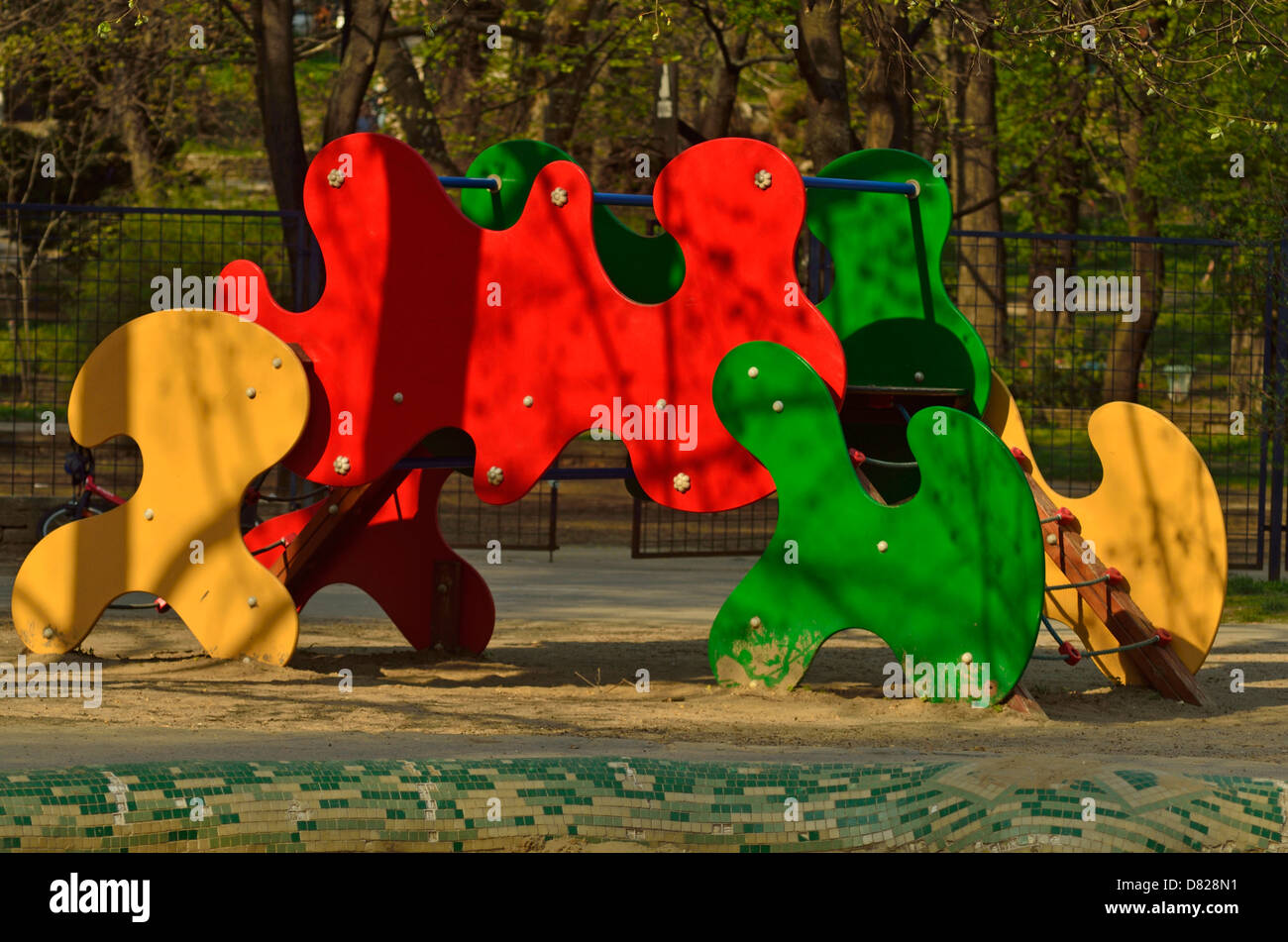 Spring toy playground hi-res stock photography and images - Alamy