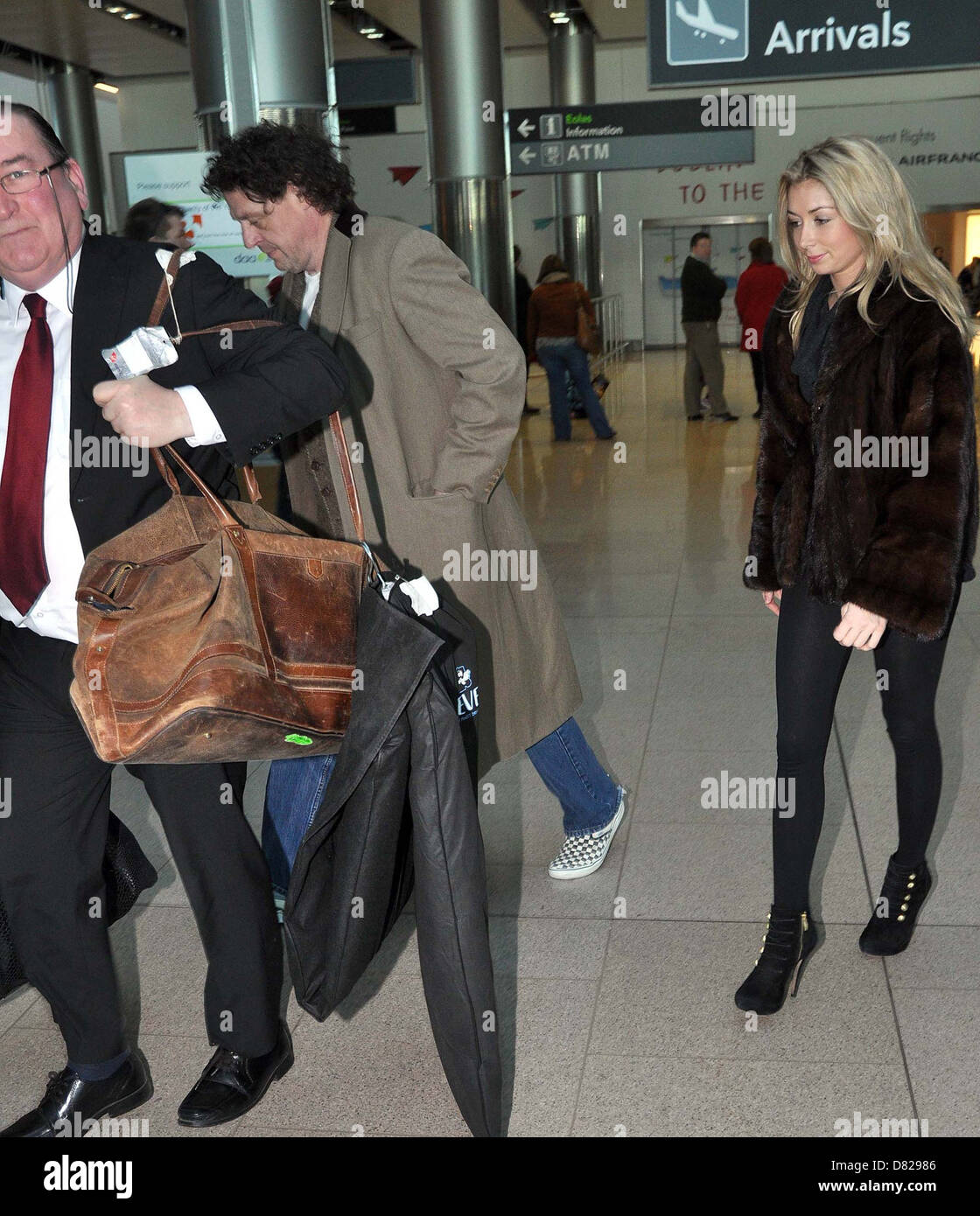 Celebrity Chef Marco Pierre White arriving at Dublin Airport today with ...