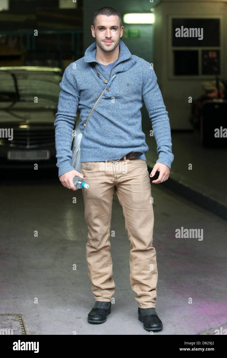 Shayne Ward leaving the ITV studios London, England - 29.02.12 Stock ...
