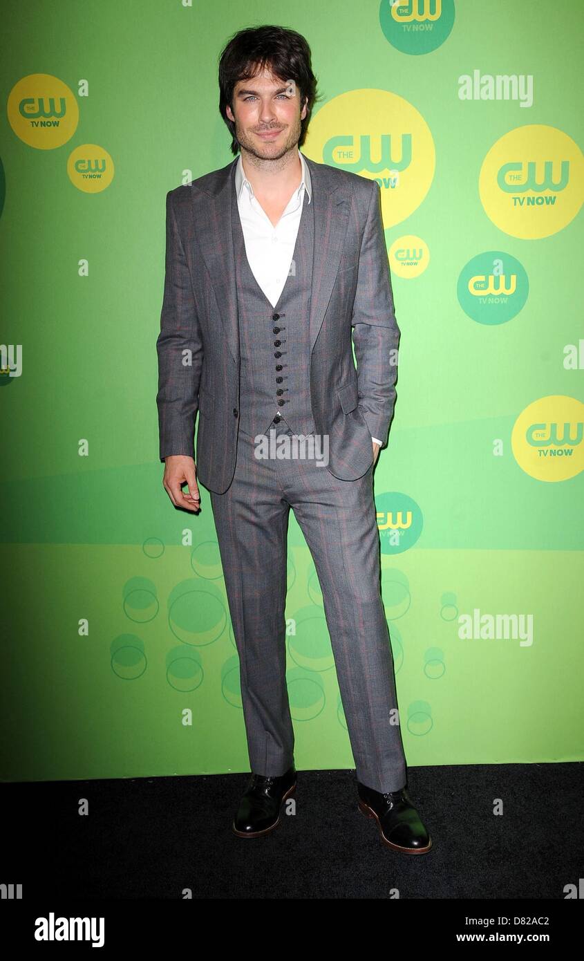 New York, USA. 16th May 2013. Ian Somerhalder at arrivals for THE CW ...
