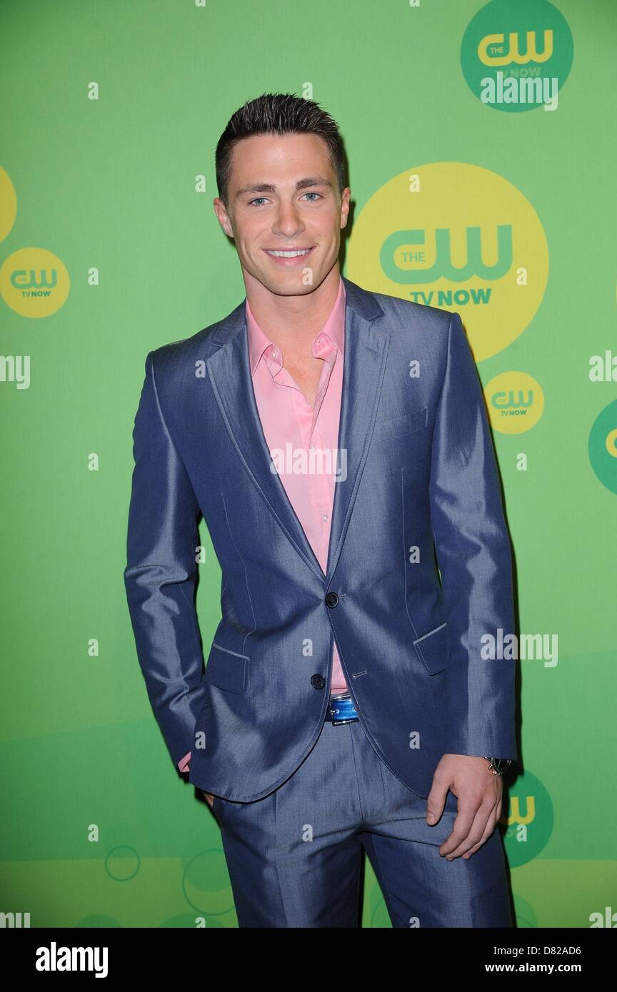 New York, USA. 16th May 2013. Colton Haynes at arrivals for THE CW ...
