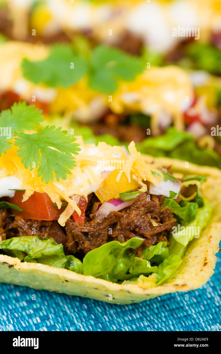 Beef taco hi-res stock photography and images - Alamy