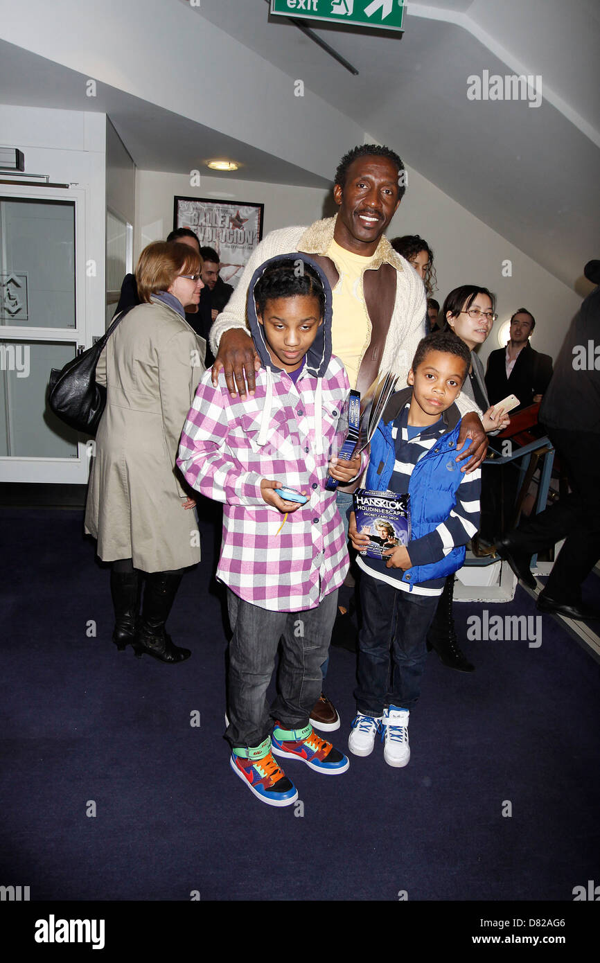 Linford Christie Opening Night of 'Hans Klok: The Houdini Experience ...