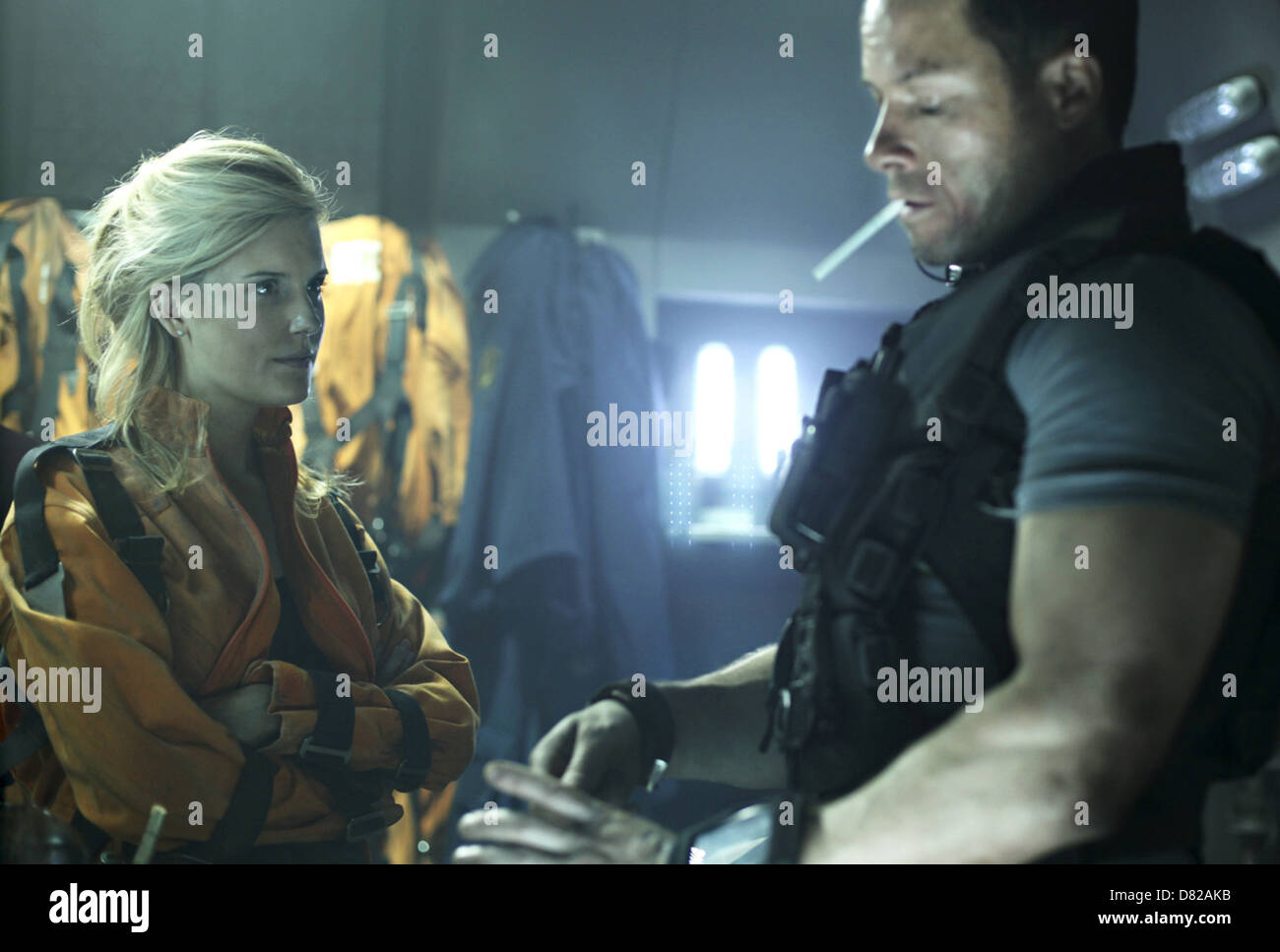 Maggie Grace and Guy Pearce appearing in the film 'Lookout' 2012 This ...