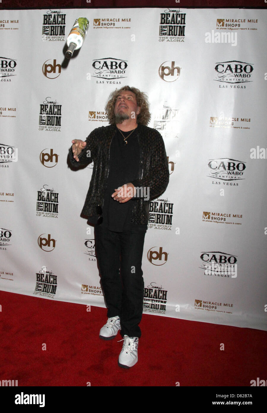 Sammy Hagar launches his new drink 'Sammy's Beach Bar Rum' at Miracle ...