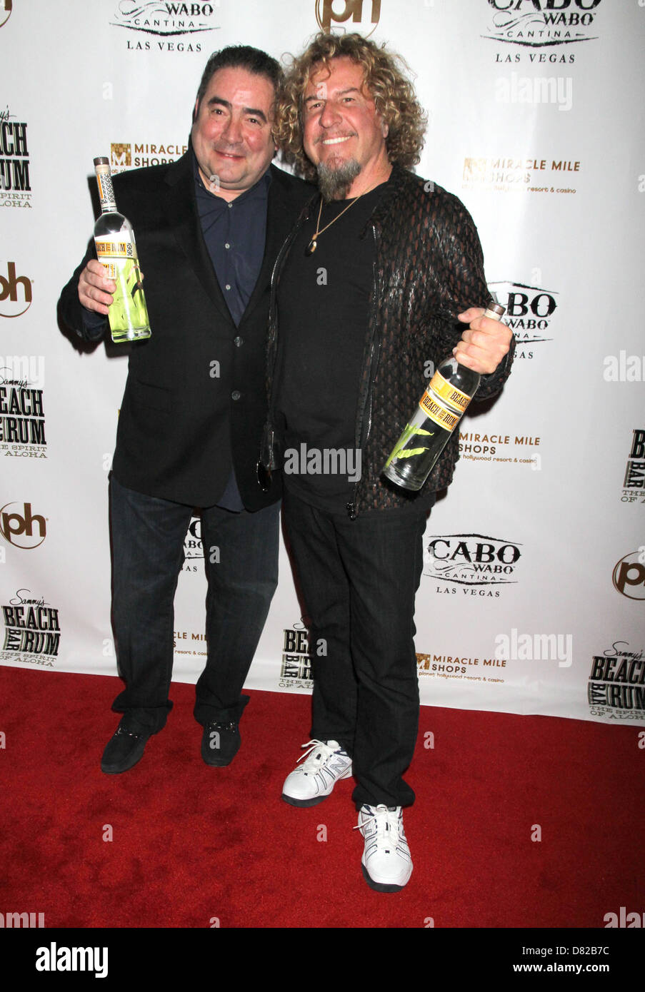 Sammy Hagar launches his new drink 'Sammy's Beach Bar Rum' at Miracle ...
