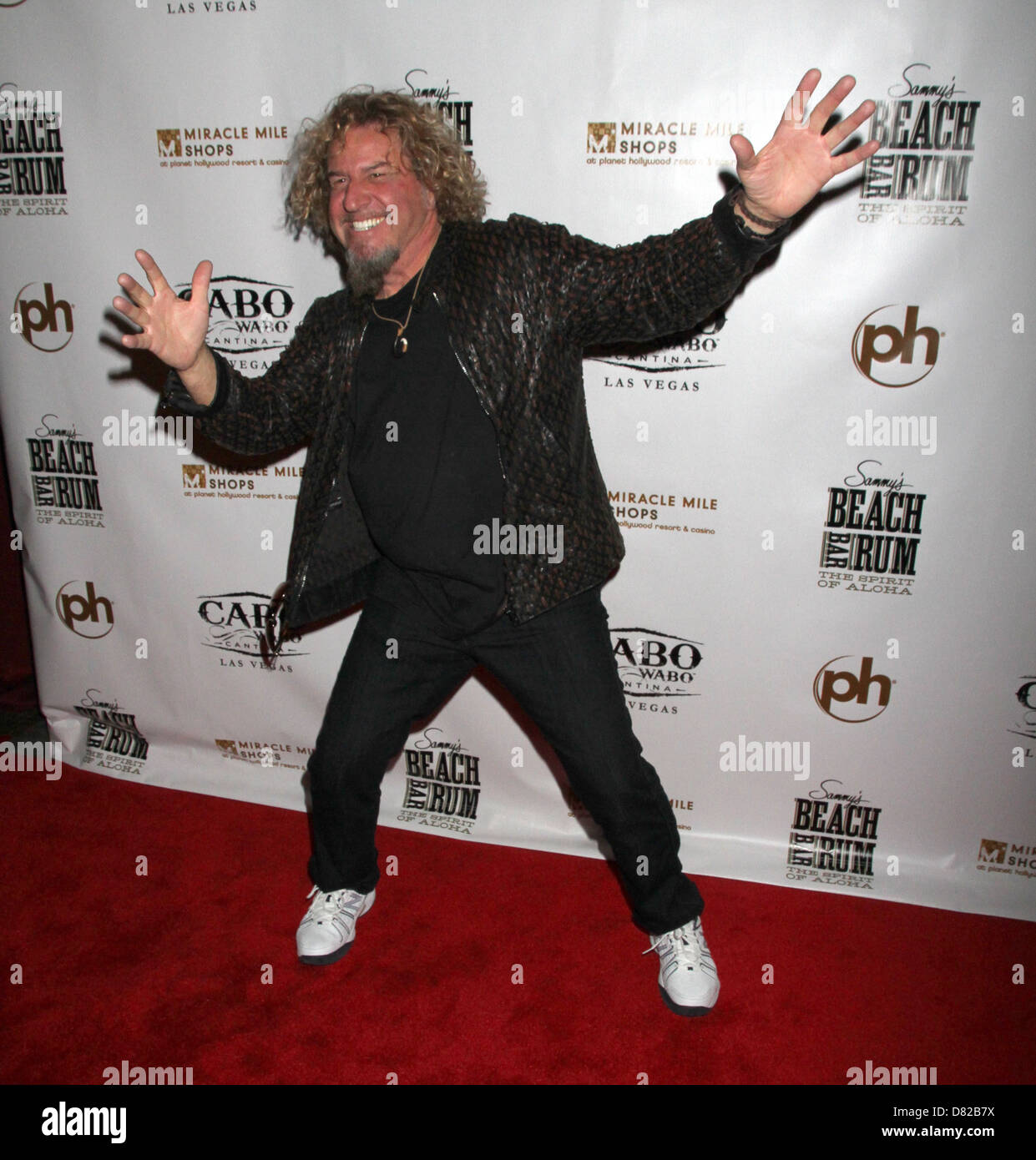Sammy Hagar launches his new drink 'Sammy's Beach Bar Rum' at Miracle ...