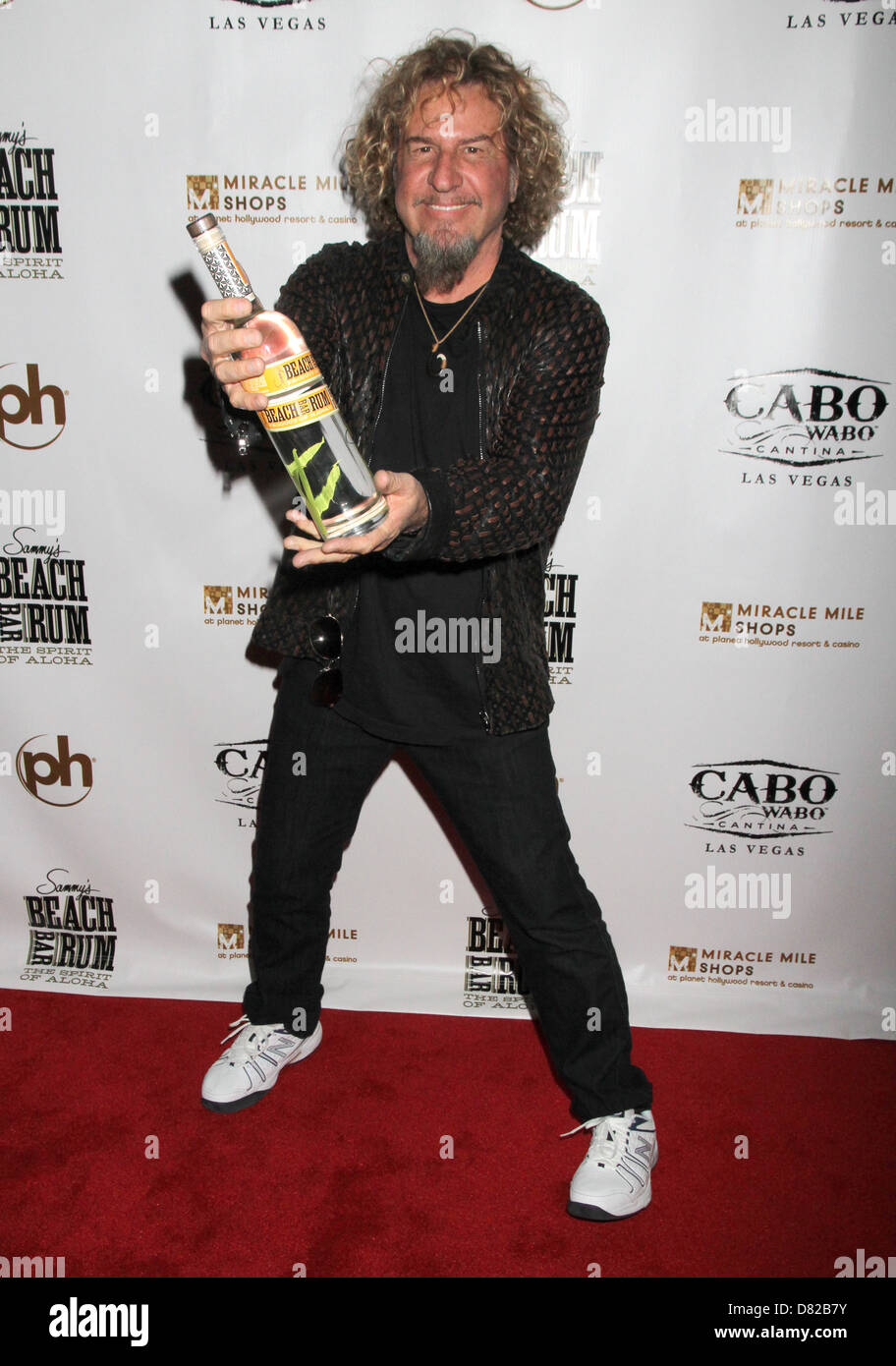 Sammy Hagar launches his new drink 'Sammy's Beach Bar Rum' at Miracle ...