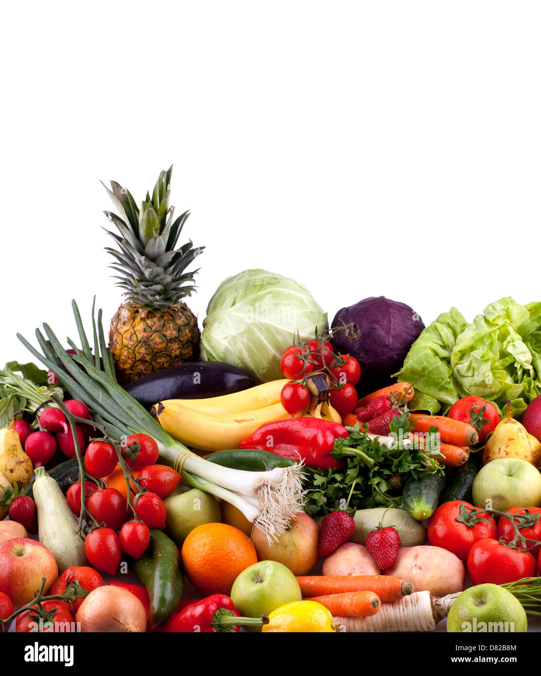 Fruits and vegetables Stock Photo - Alamy