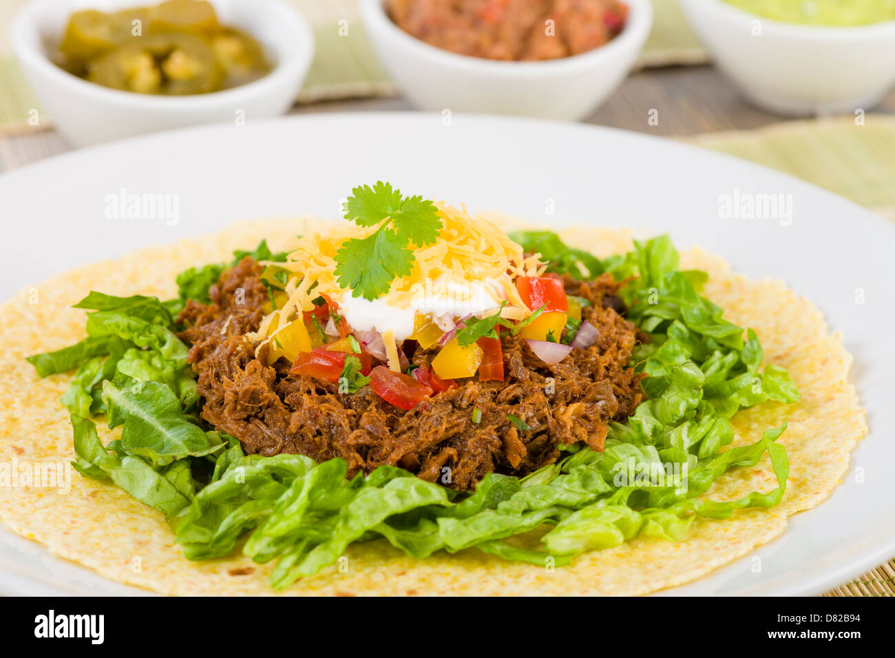 Soft shell taco hi-res stock photography and images - Alamy