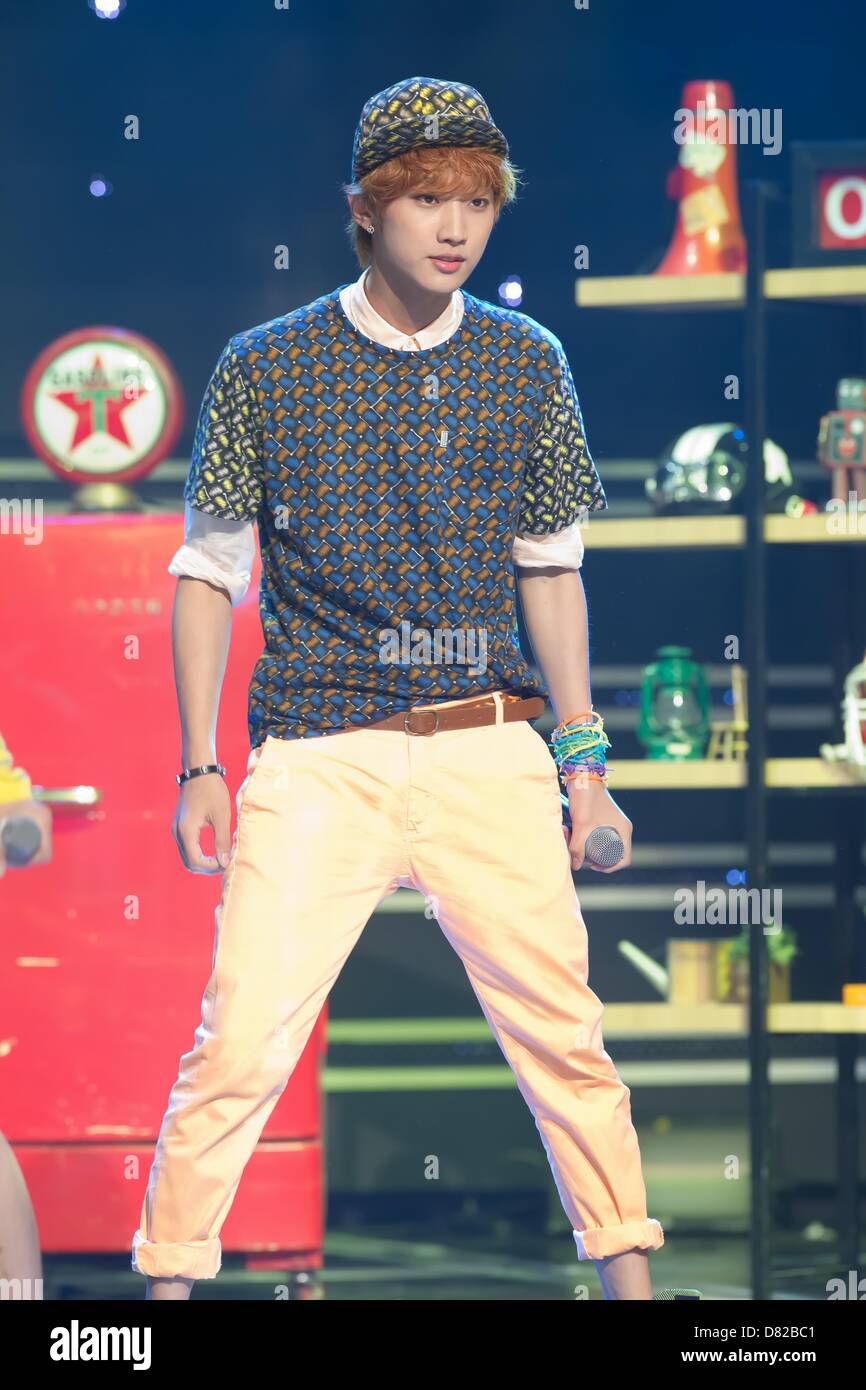 Boy group B1A4 on the set of MBC MUSIC SHOW CHAMPION in Seoul, South ...